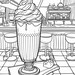 Retro Summer Coloring Pages - 70s Vintage California Themed Coloring ...
