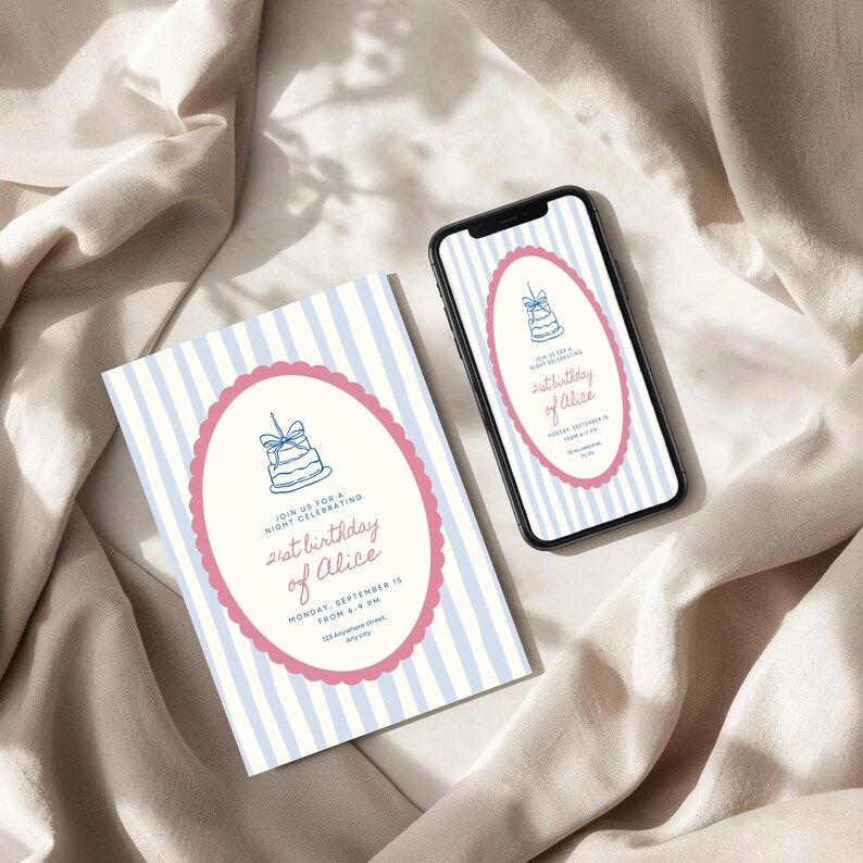 Invitation Mockup Bundle | 50 PNG Mockups | Card & Phone | Printable ...