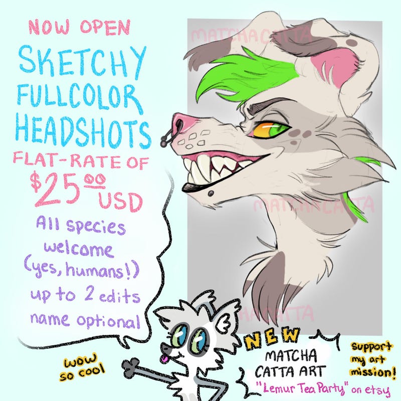 Furry Art Commission - Etsy