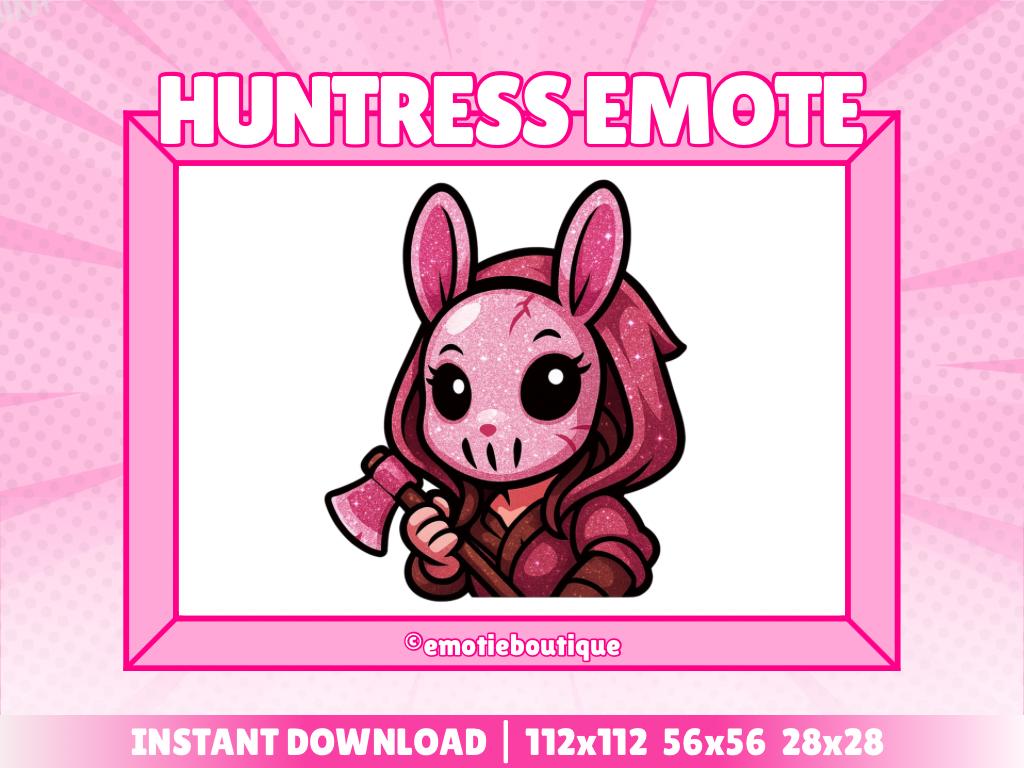 Pink Huntress | Twitch Emote | Chibi Huntress for Dead by Daylight ...