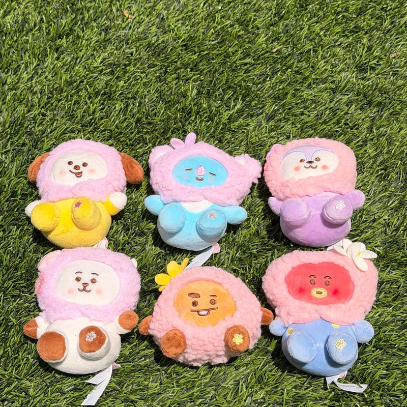 Bts Character Plushies - Etsy