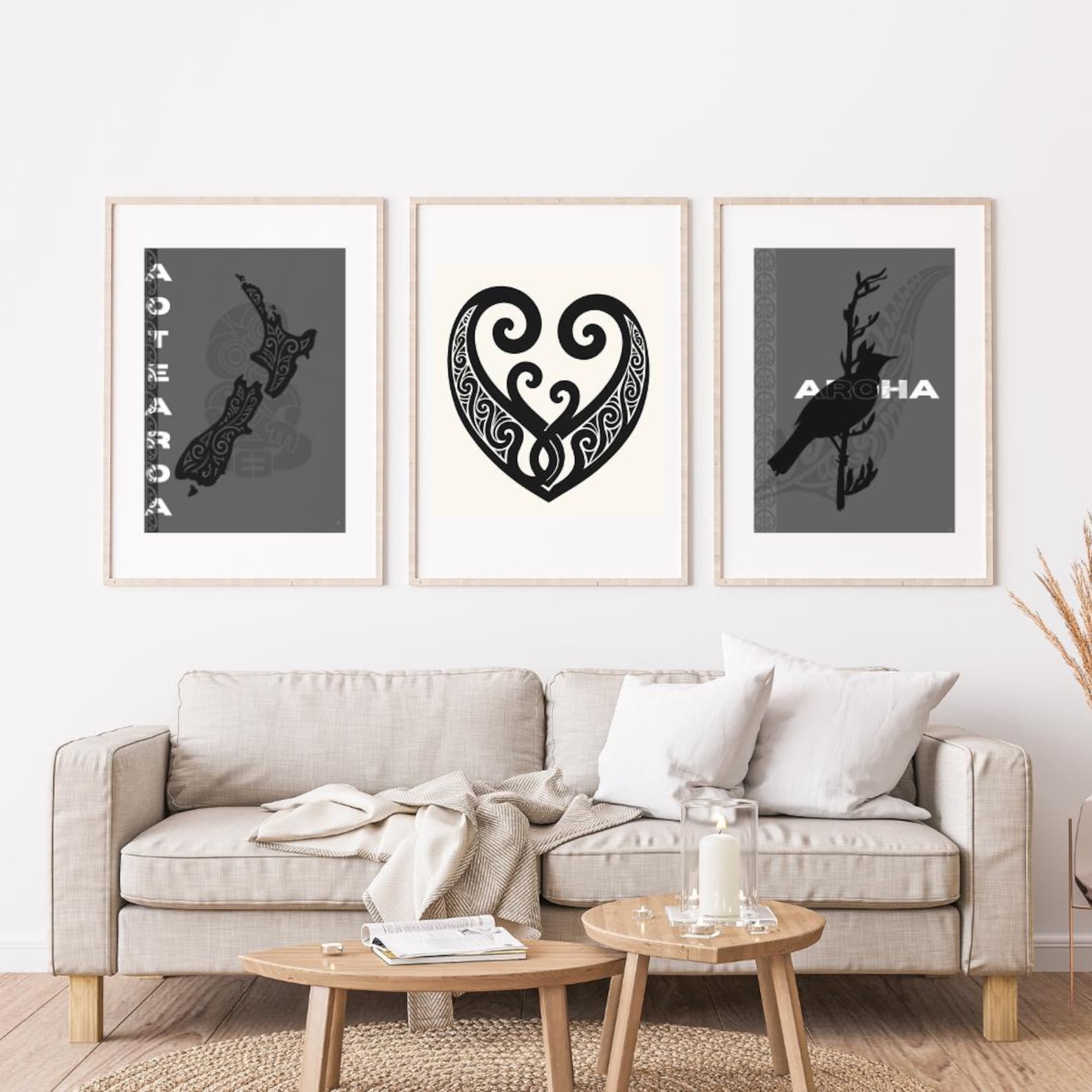 Aotearoa Māori Map Art Print | Nz-inspired Digital Download ...