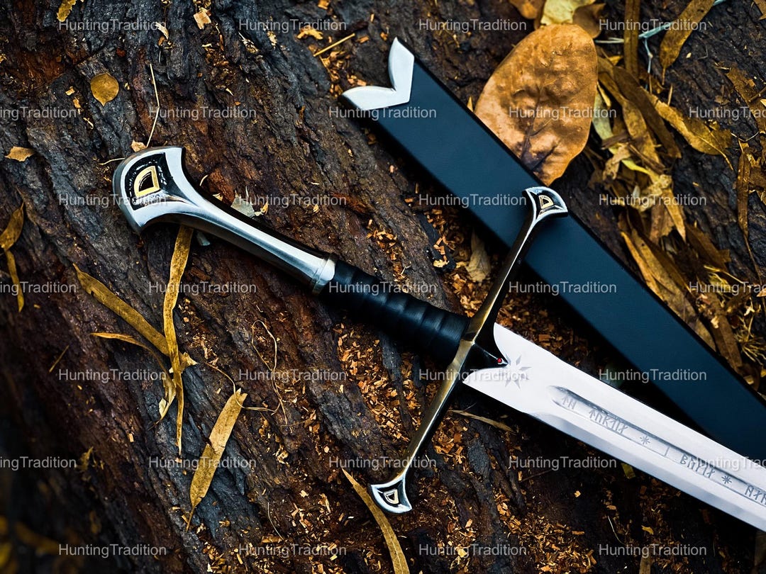 Aragorn's Sword Legendary Anduril - Hand-forged Sword, Fantasy Sword ...