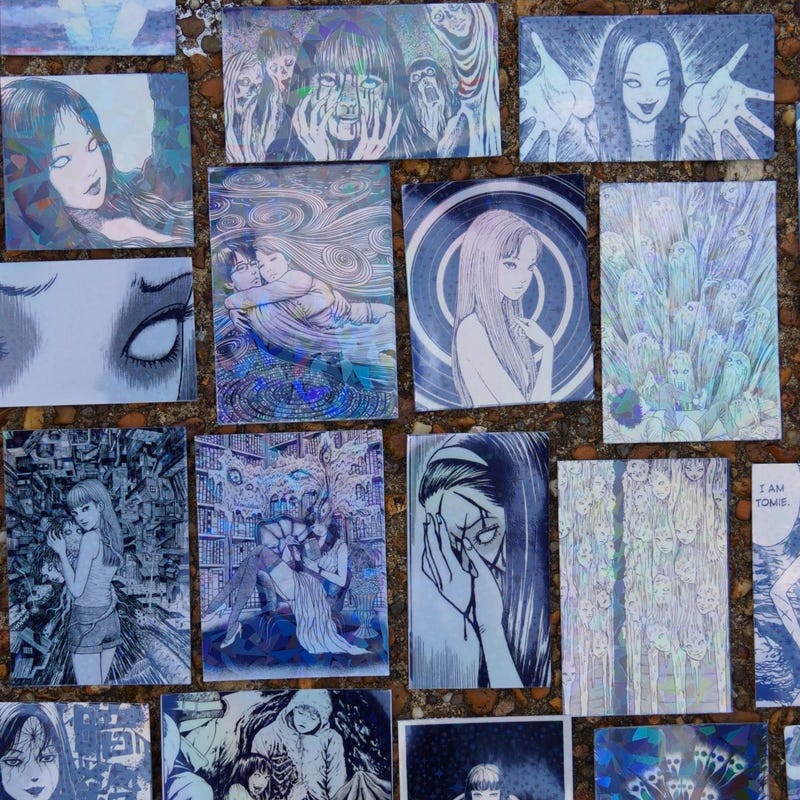 Tomie Junji Ito Stickers - Etsy