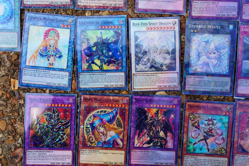 Custom Holographic Yu-gi-oh Card Sticker Pack - You Name It, I Make It ...