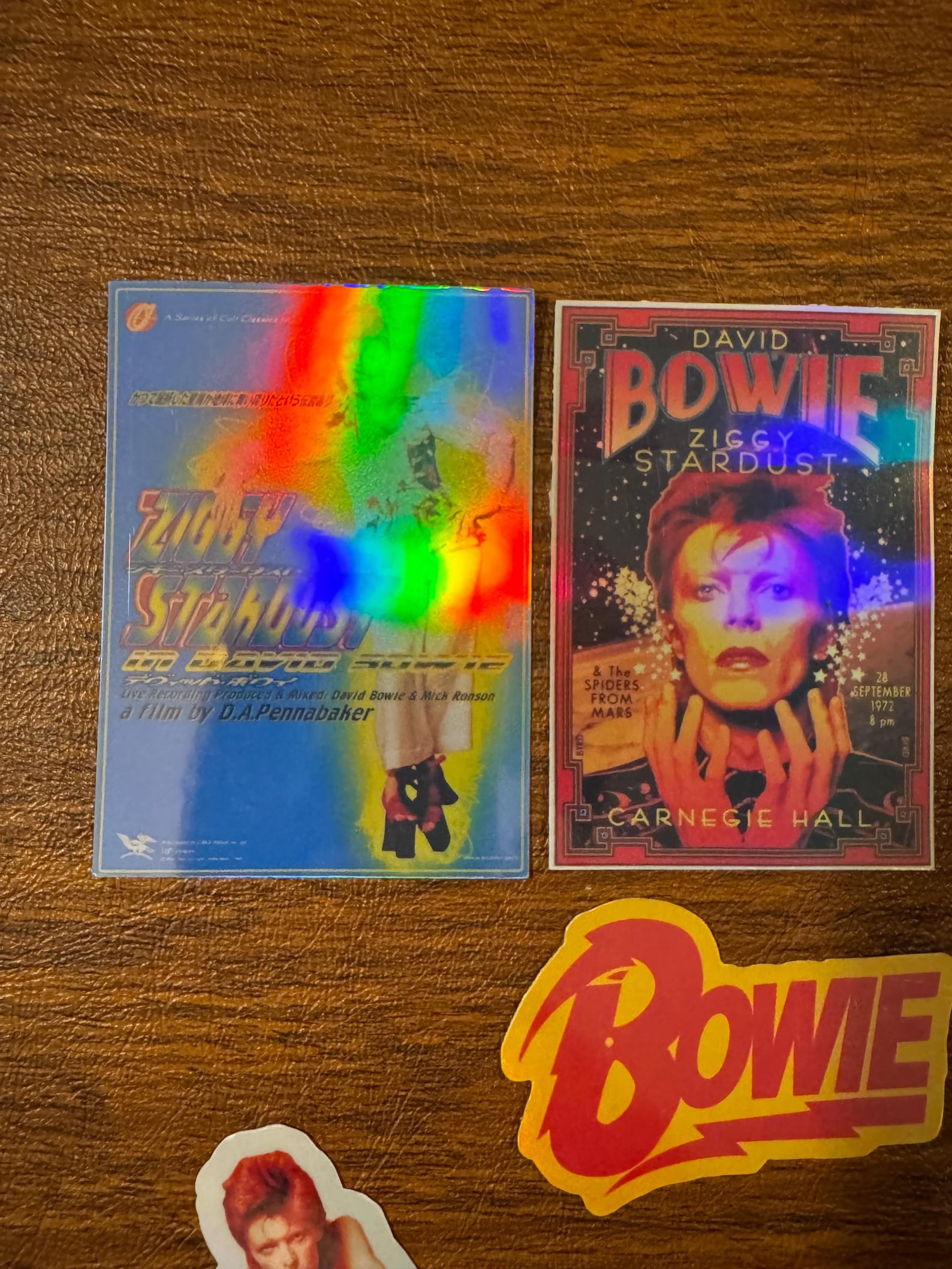 Ziggy Stardust | David Bowie Icon Holographic Sticker Pack (9 Stickers ...
