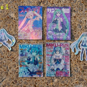 Miku Pack | Miku Hatsune Holographic Sticker Packs - Vol. 1, 2, 3 - Etsy