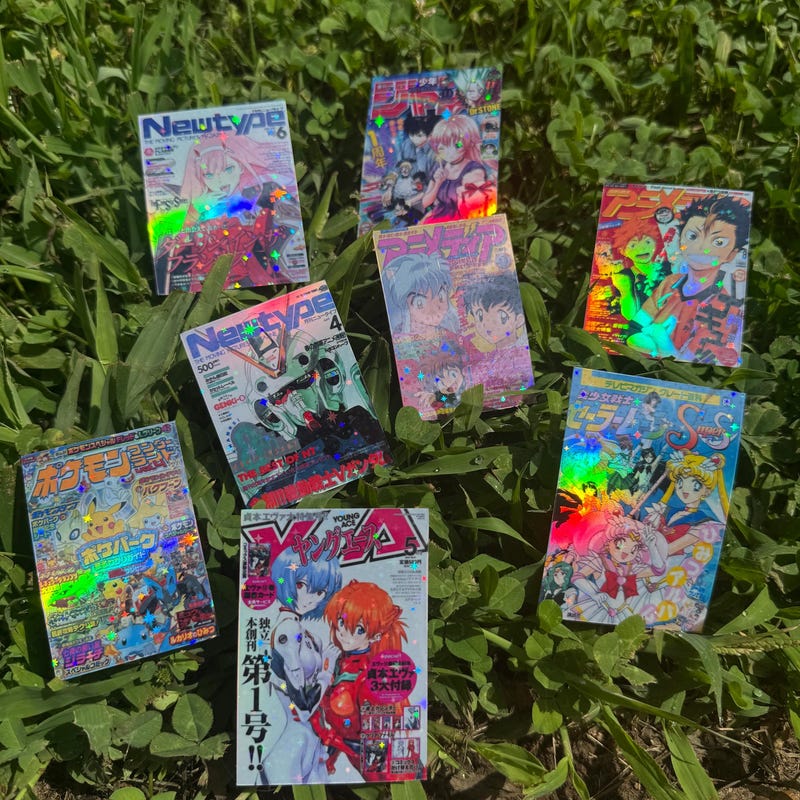 Anime Sticker Pack - Etsy