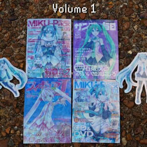Miku Pack | Miku Hatsune Holographic Sticker Packs - Vol. 1, 2, 3 - Etsy