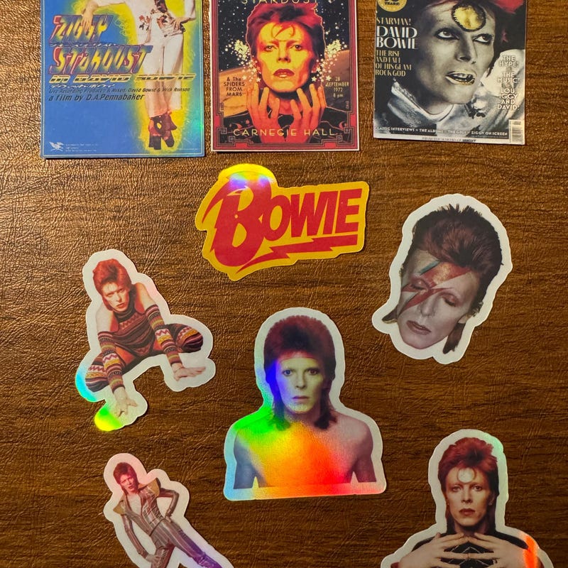 David Bowie Sticker - Etsy