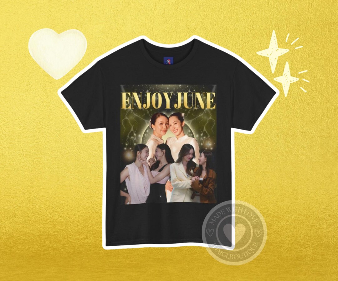 Enjoyjune T-shirt | Thai GL Inspired Fan Merch - Etsy