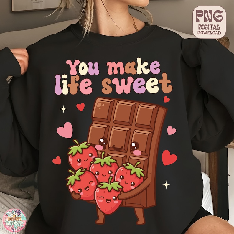 Funny Valentine Puns PNG Bundle, Cute Food Pun Clipart, Kawaii ...