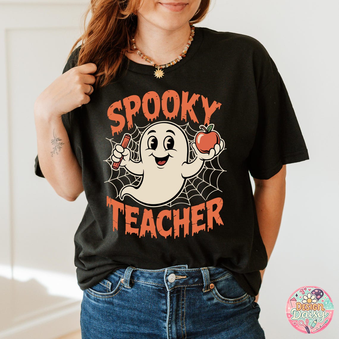 Teacher Halloween Shirt Svg Bundle, Spooky Halloween Teacher T-shirt ...