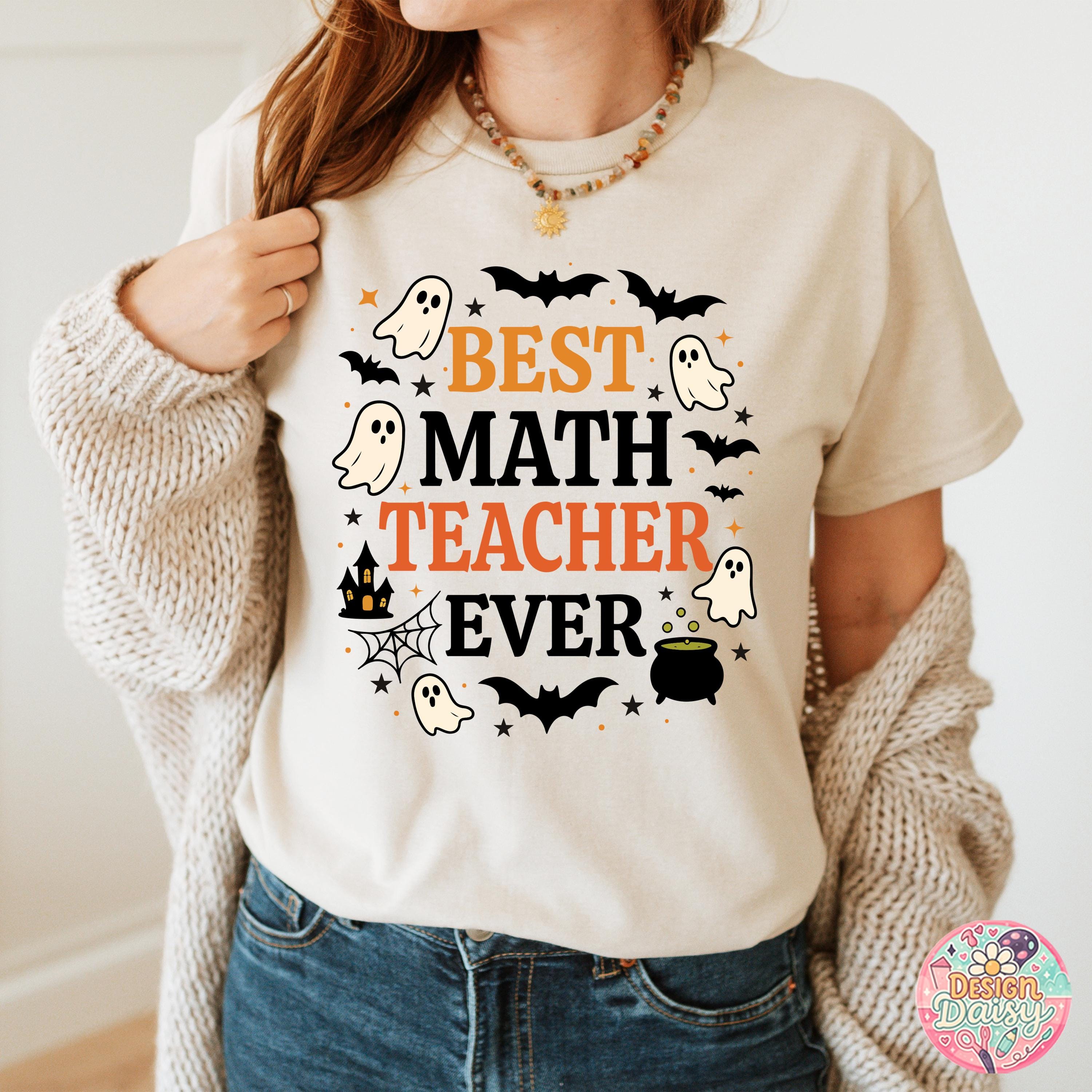 Teacher Halloween Shirt Svg Bundle, Spooky Halloween Teacher T-shirt ...
