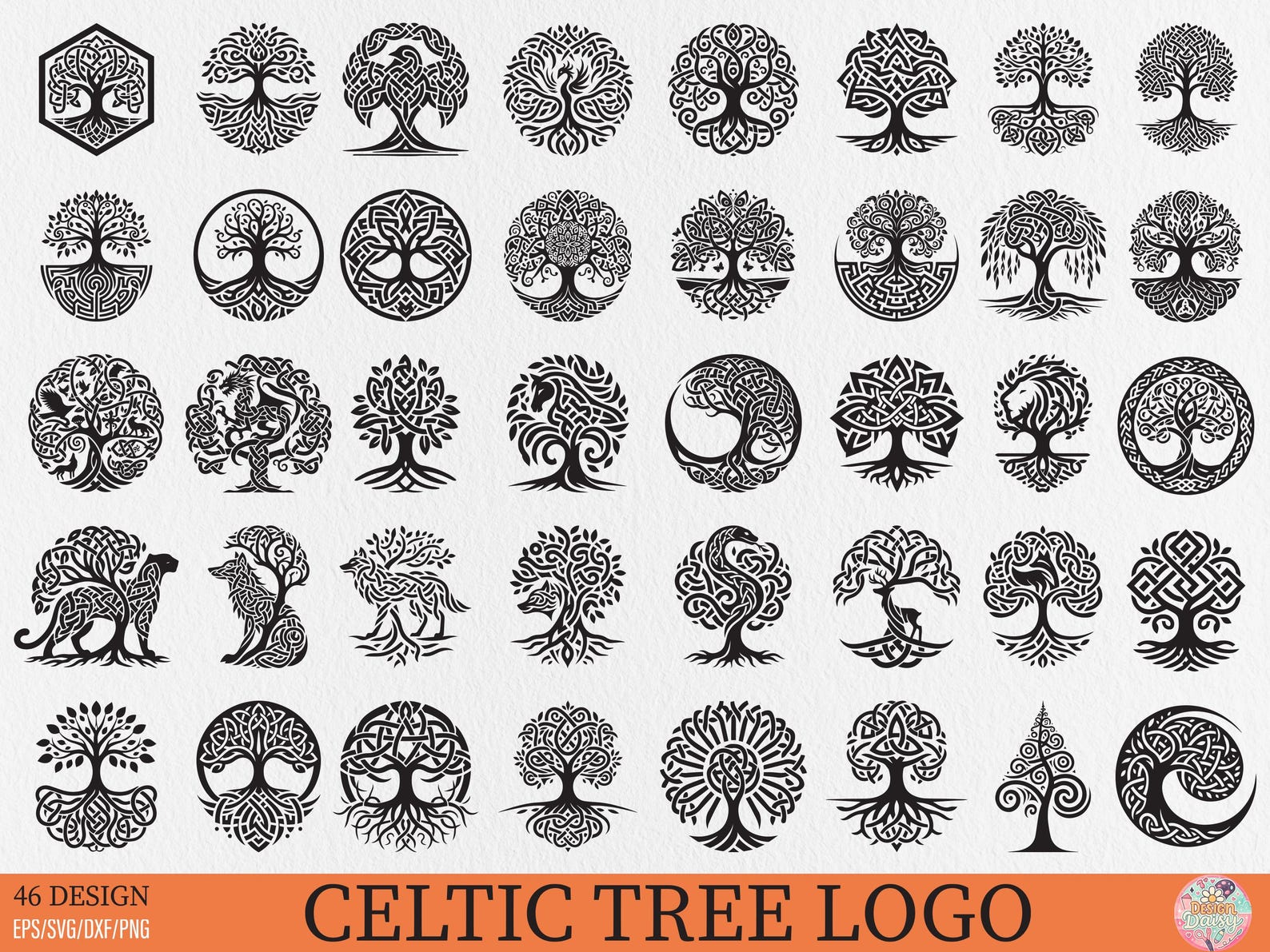 Celtic Tree Svg Celtic Tree of Life Tree Clipart, Celtic Knot Svg, Tree ...