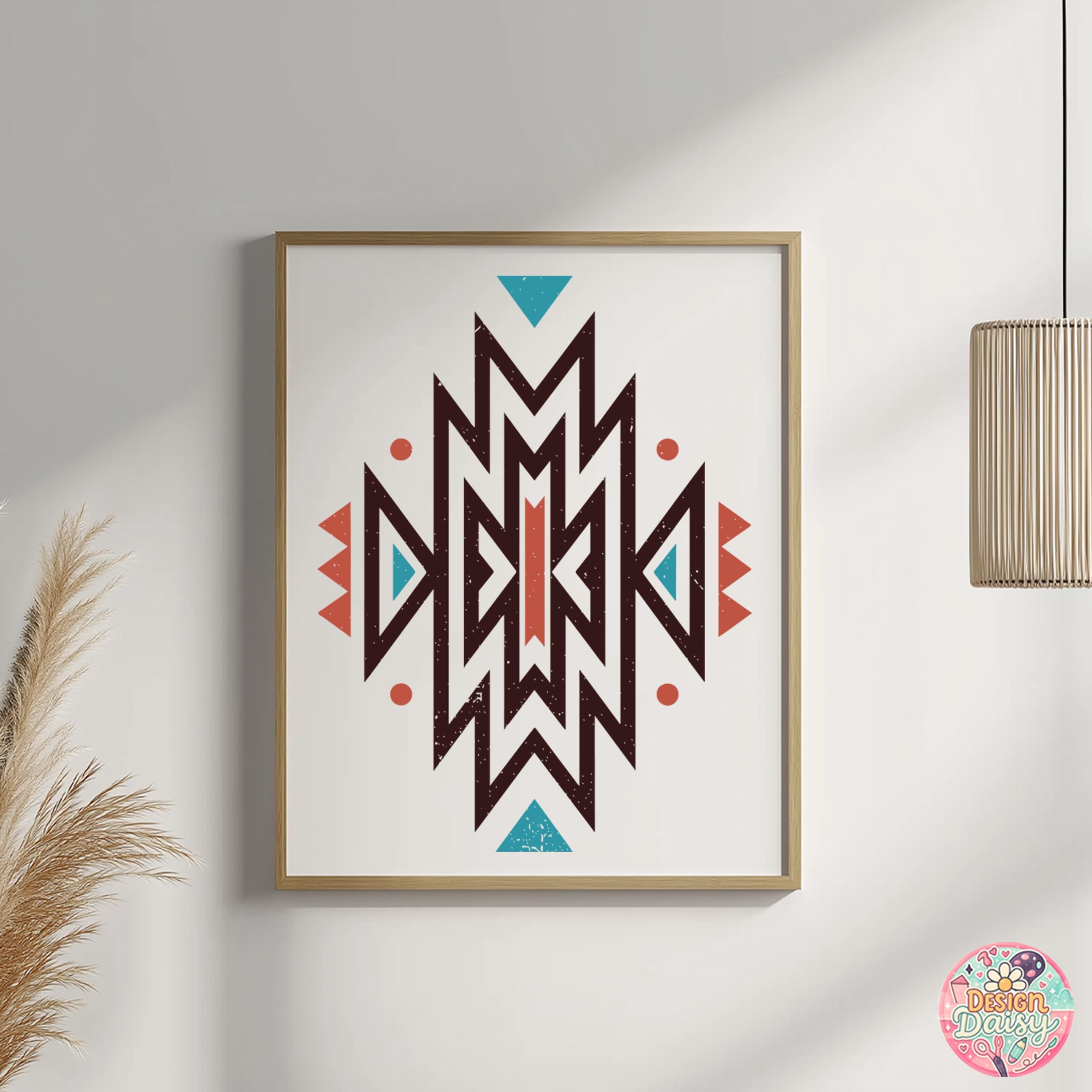 Boho Tribal Pattern SVG Bundle, Boho Aztec Western SVG Bundle, Boho ...