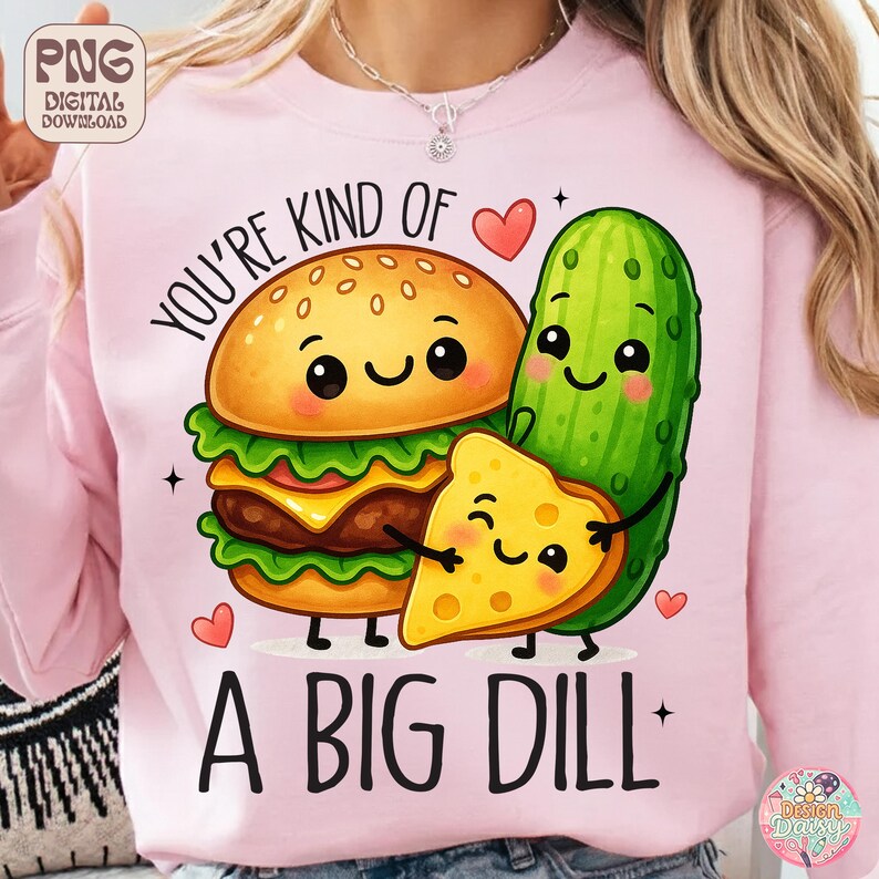 Funny Valentine Puns PNG Bundle, Cute Food Pun Clipart, Kawaii ...