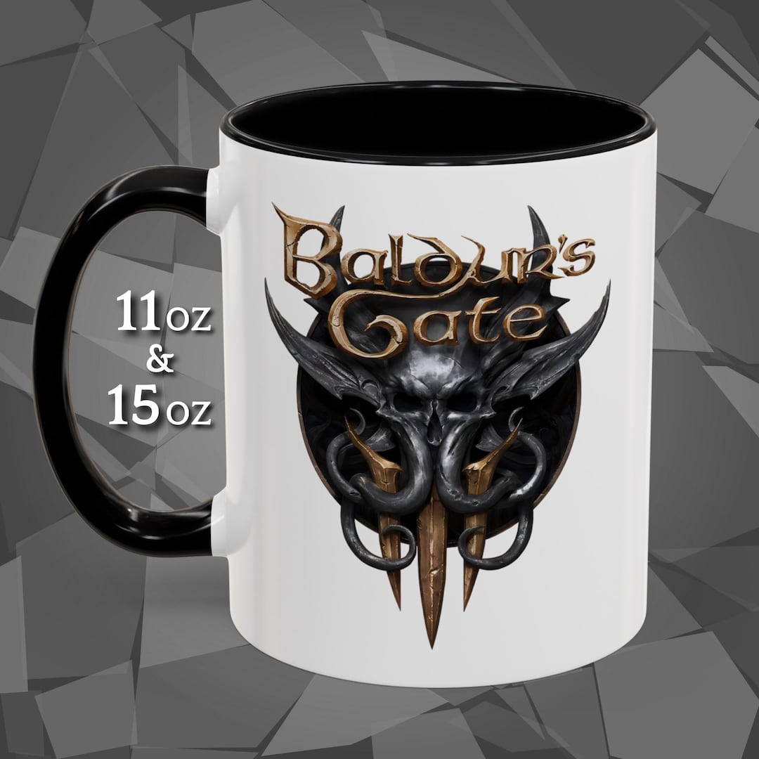 Balder's Gate 3 Mug | BG3 Coffee Cup | RPG Video Game Graphic (11/15oz ...