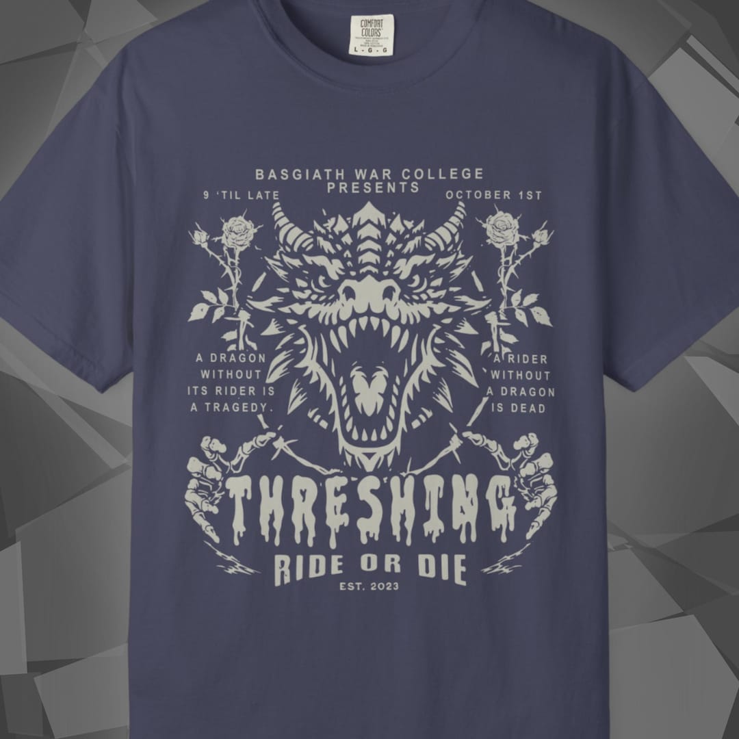 Threshing Ride or Die | Fourth Wing | Empyrean Series | Basgiath War ...