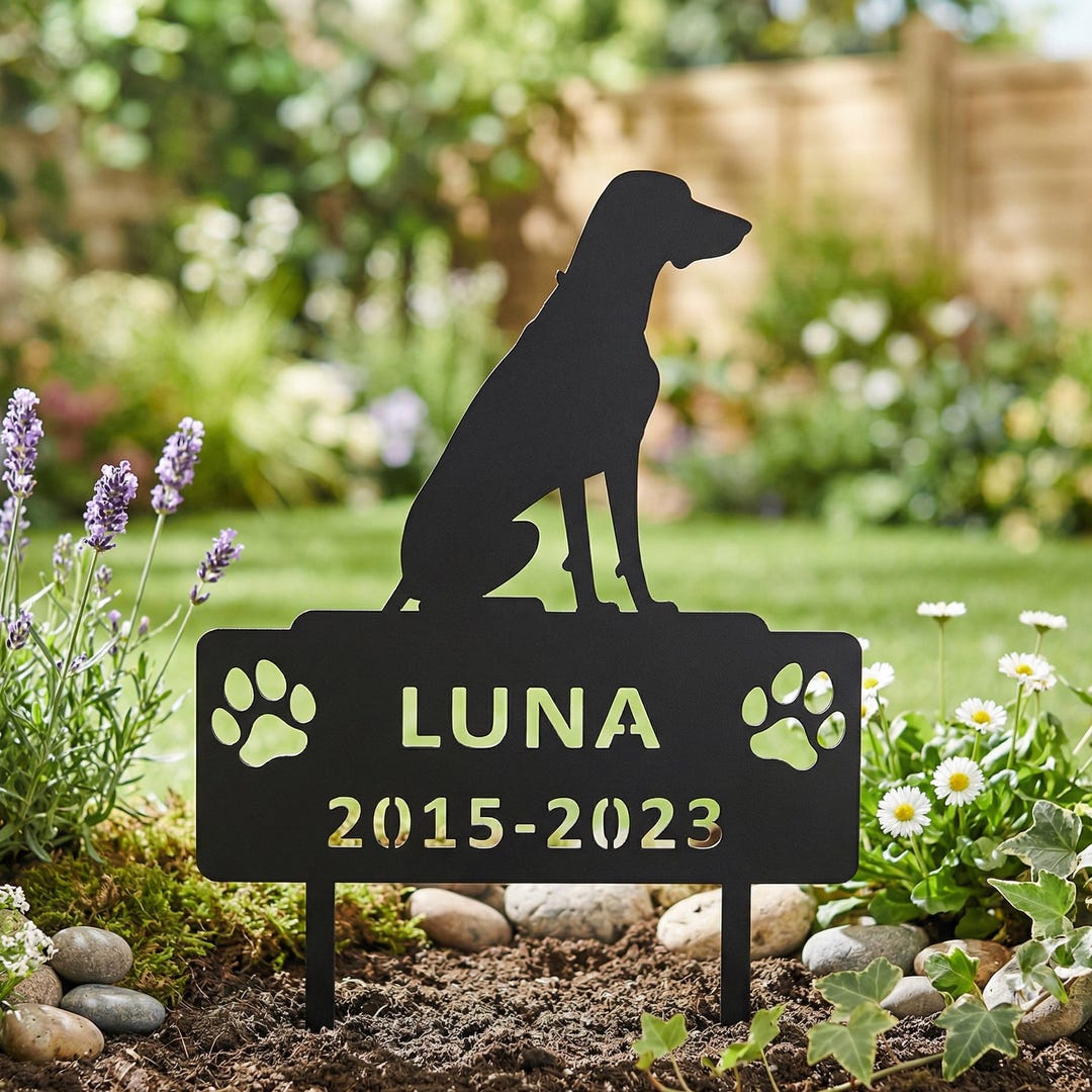Personalized Pet Garden Stake,custom Pet Garden Marker,pet Remembrance ...