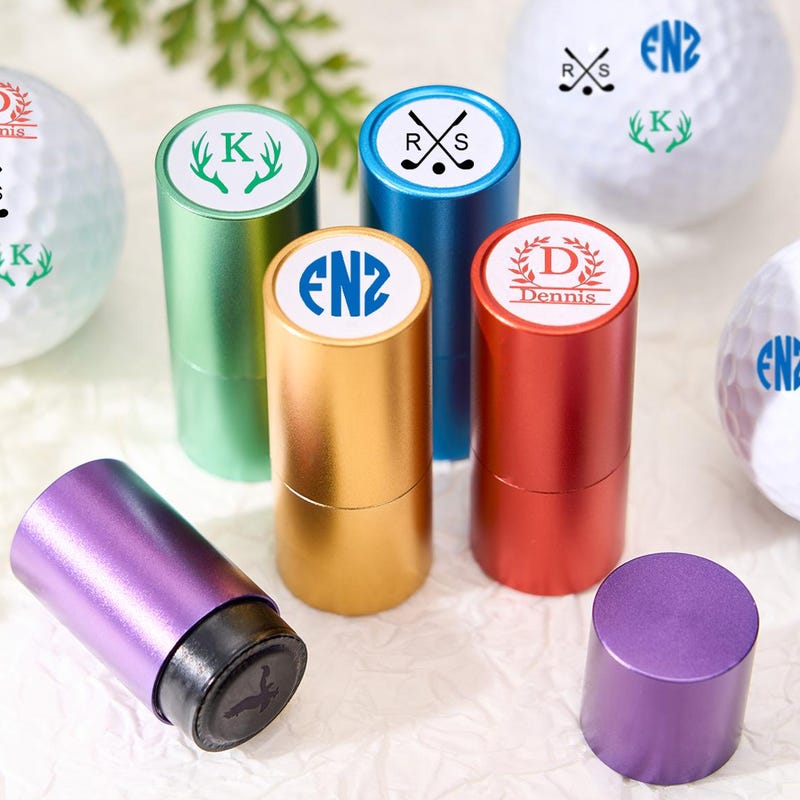 Custom Golf Ball Stamp - Etsy