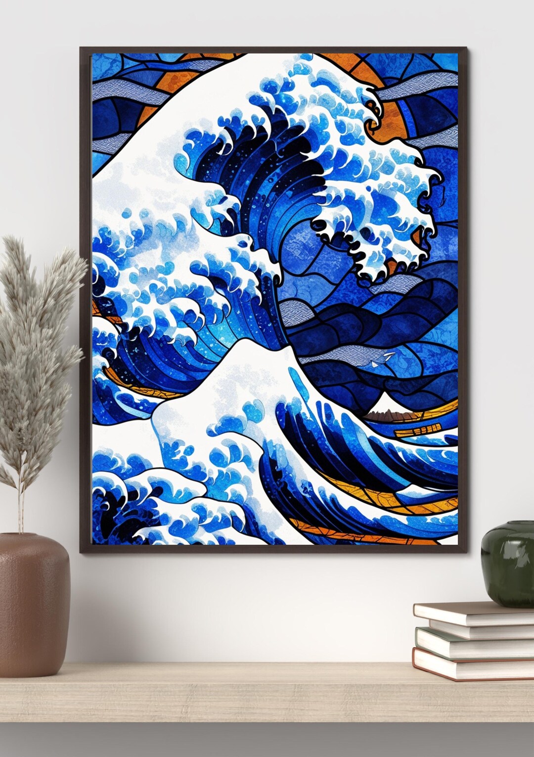 Japanese Wave Puzzle –110-1014 Piece Traditional Ukiyo-e Style Jigsaw ...