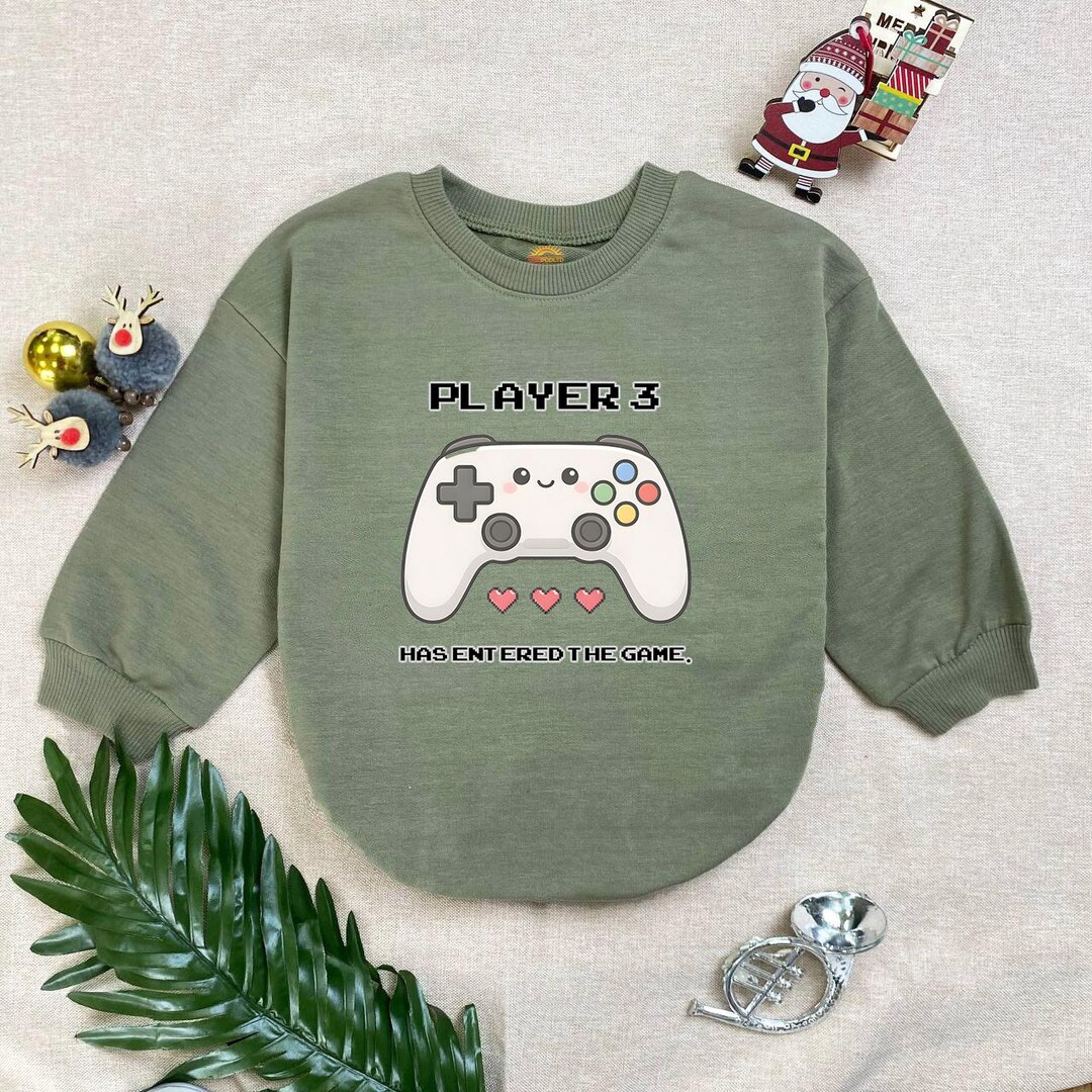 Cute Gaming Baby Bodysuit, Player 3 Has Entered the Game Baby Outfit ...