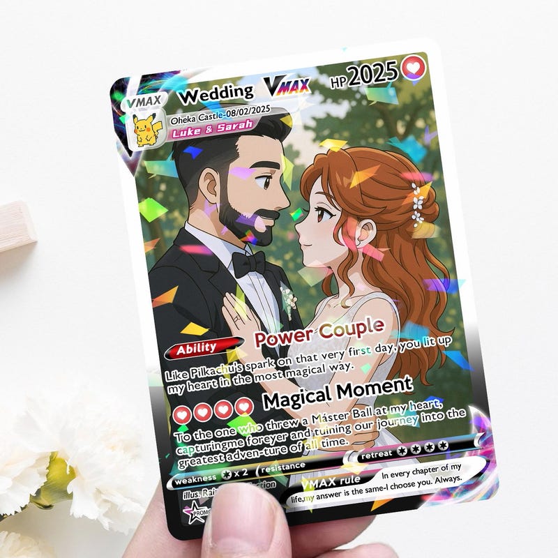 Wedding Anime Photo - Etsy UK
