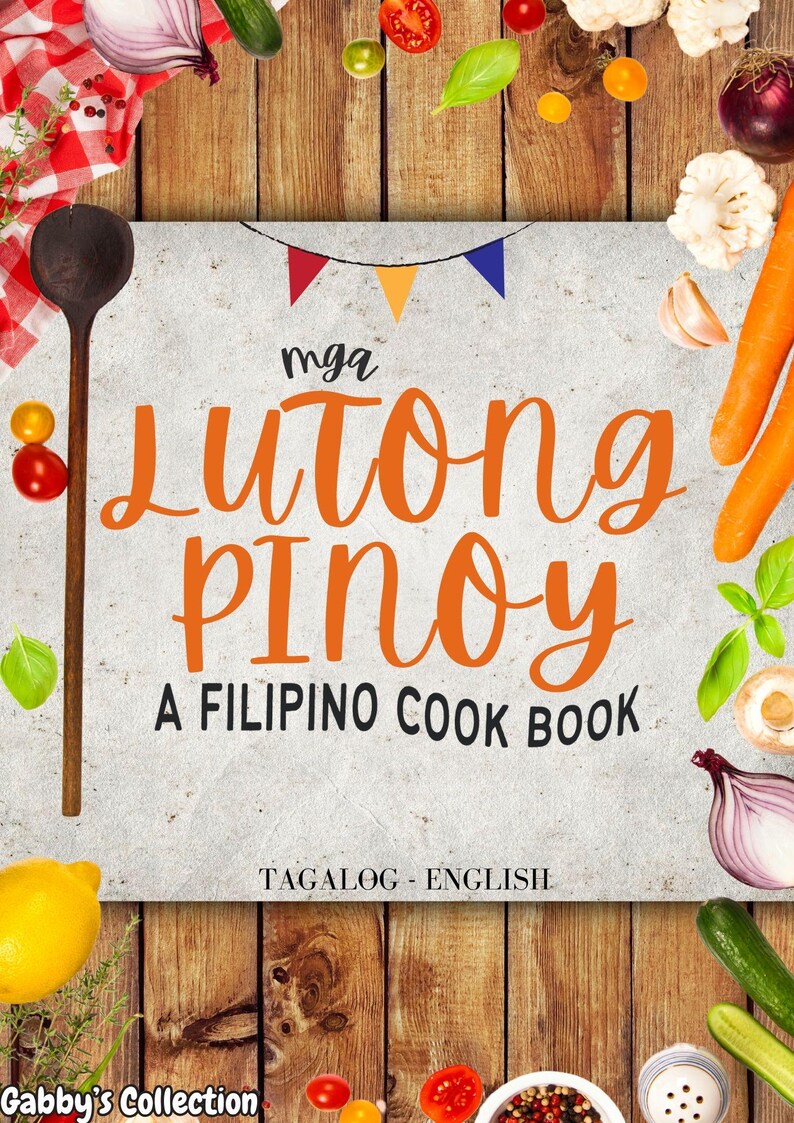 Lutong Pinoy – Dishes (digital Recipe Pages Tagalog-english) - Etsy