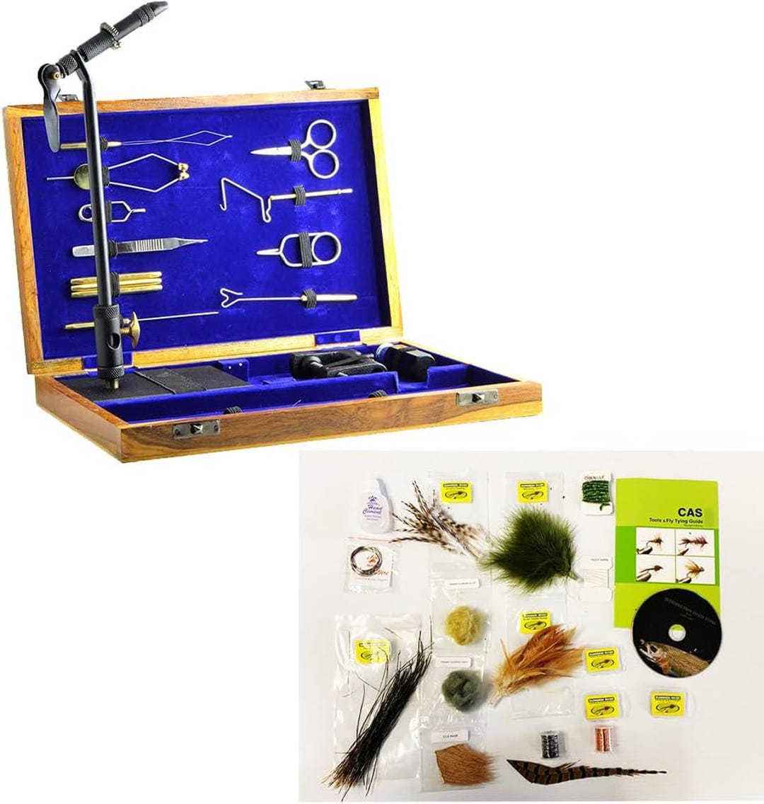 Colorado Angler Supply KB Tool Kit Delux Fly-tying Material KIT for ...