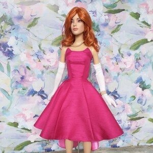 Fitted Sleeveless Dress for Lacie Churchill 16” Robert Tonner Doll ...