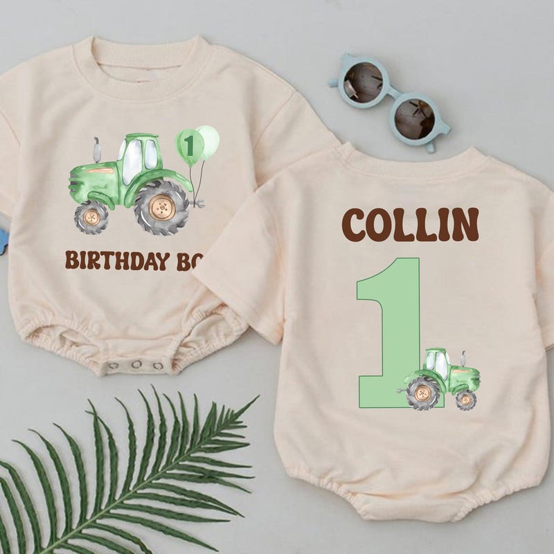 Tractor 1st Birthday - Etsy