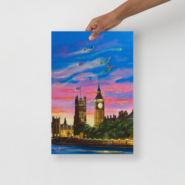 Peter Pan Print - Etsy