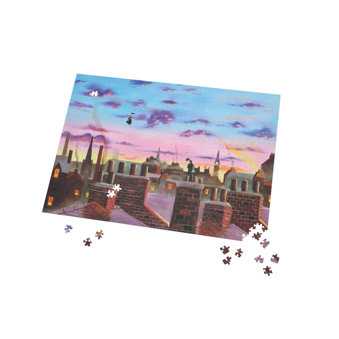 Mary Poppins Jigsaw Puzzle (1000-pieces) - Etsy