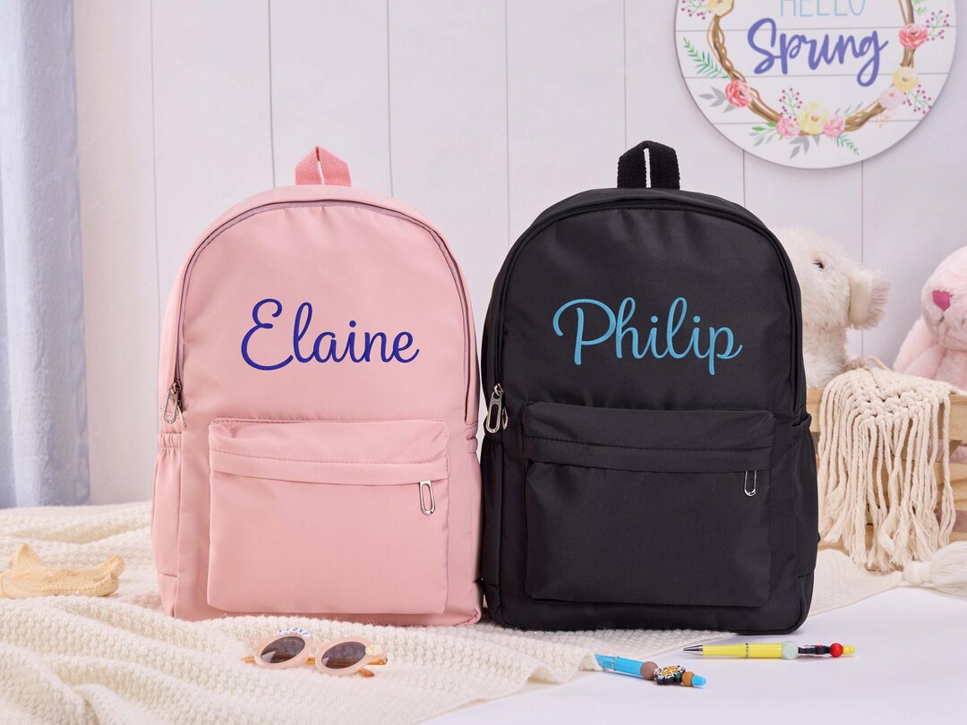 Personalized Kid Backpack, Custom Kindergarten Toddler Gifts, Kids ...
