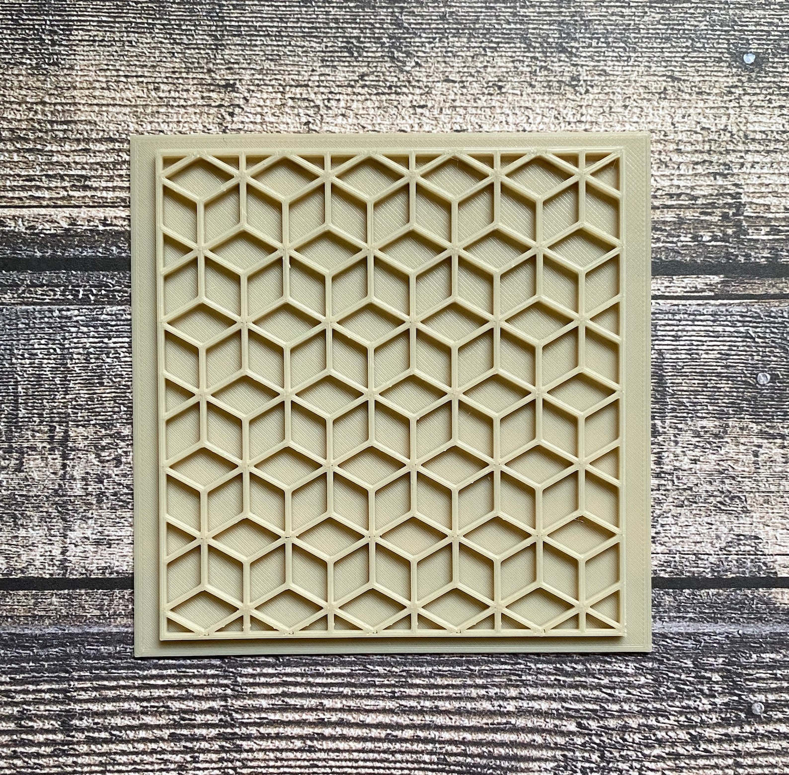 Diamond Texture Texture Sheet PLA 3D Printed Polymer Clay - Etsy