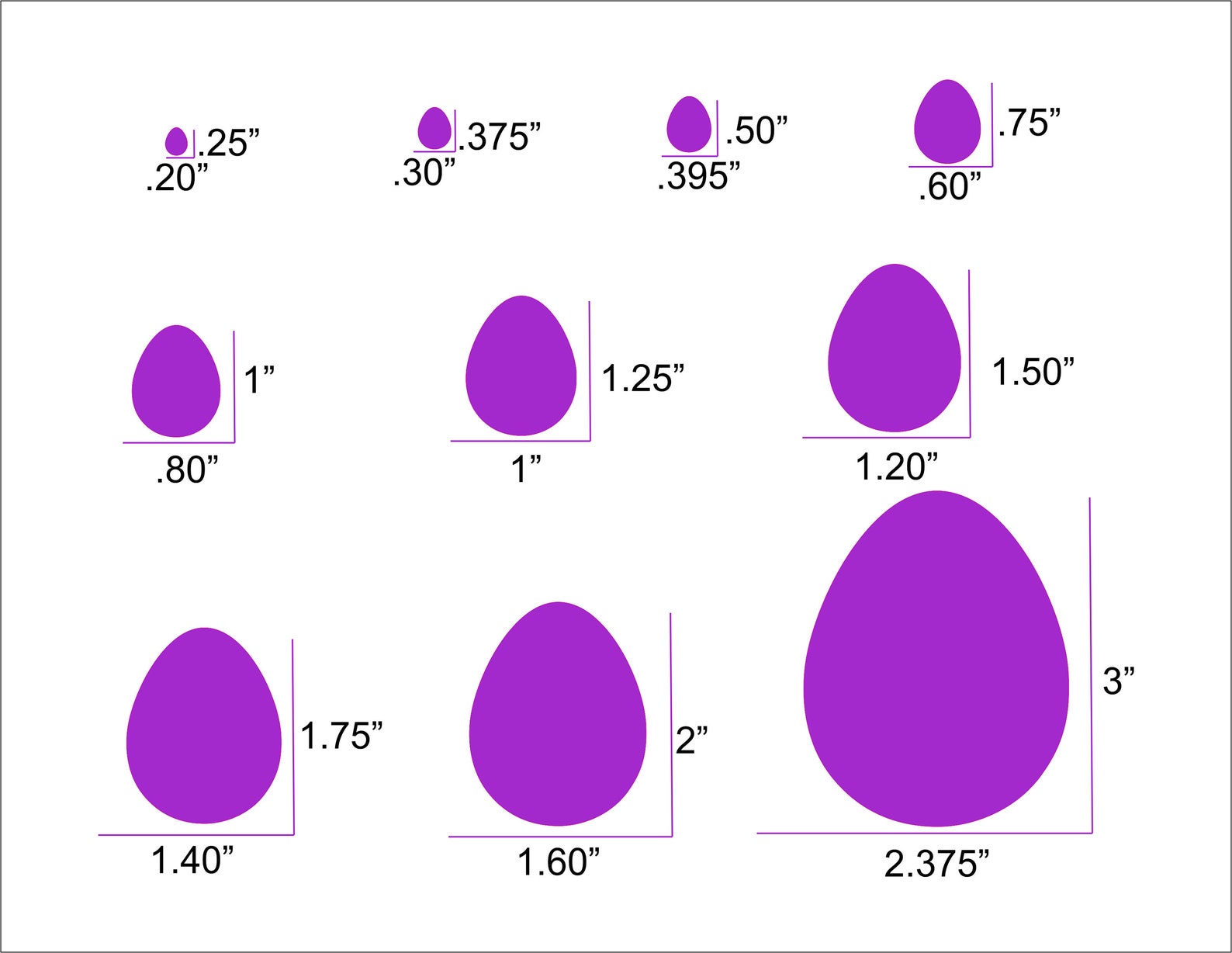 Egg Shape Cutter Geometric Shape Clay Cutter Cookie Cutter | Etsy