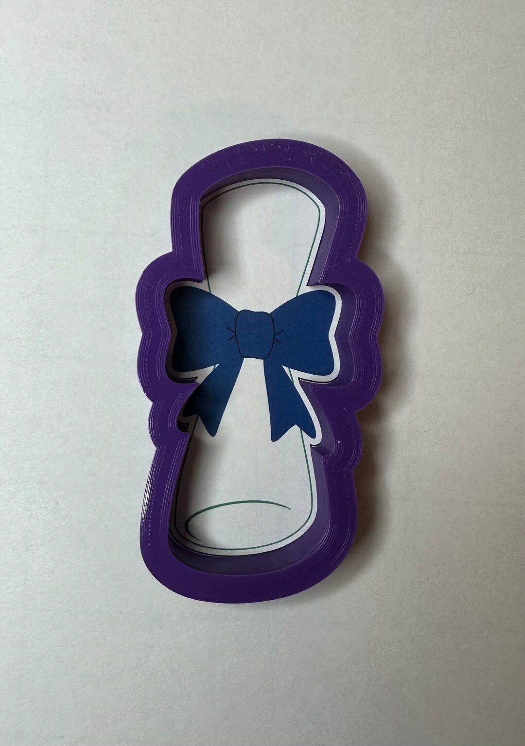 Diploma Cutter, Graduation Cookie Cutter With Optional Design Stamp ...