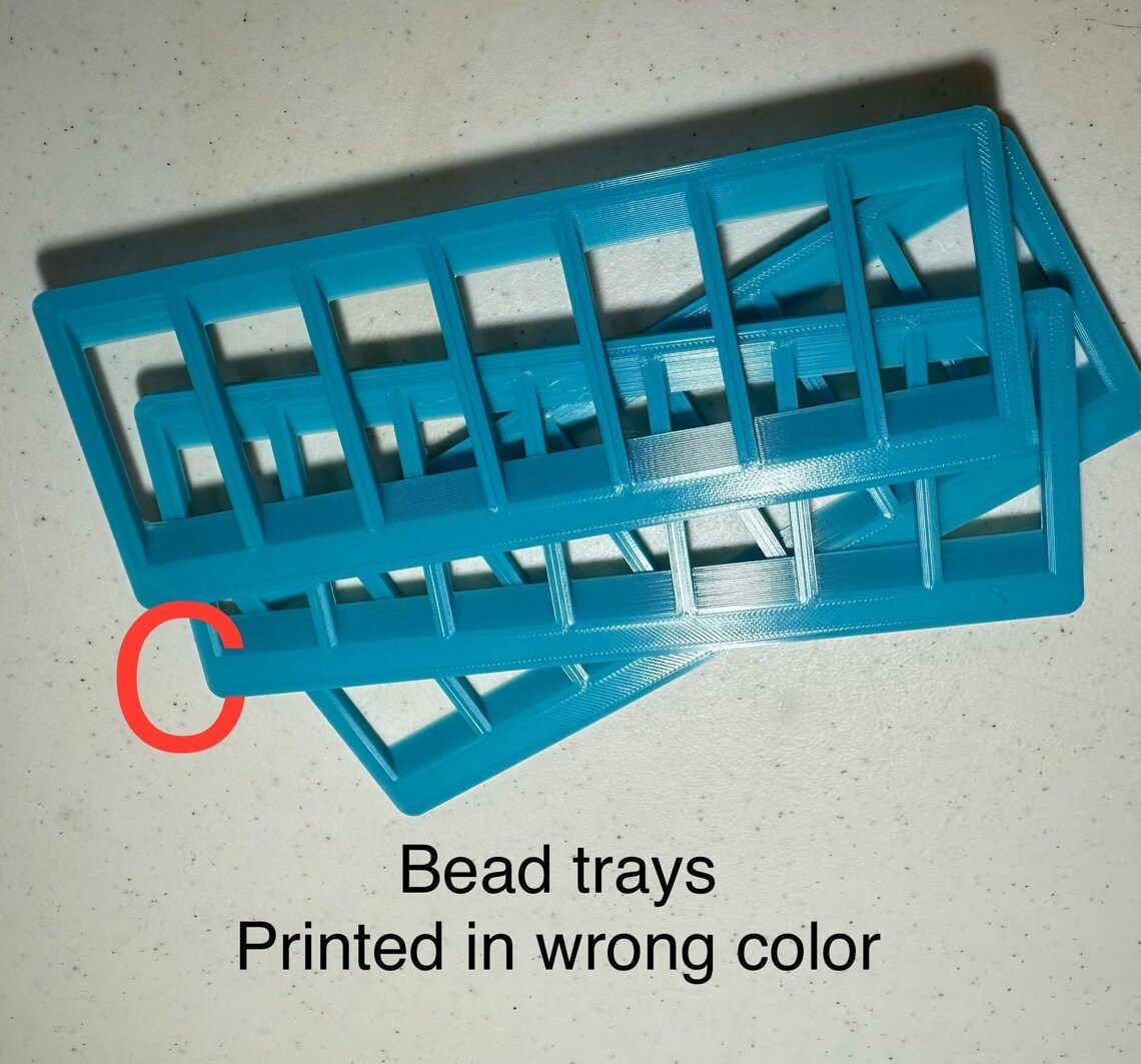 MISPRINT! Clay Slicer, Clay Marker, CRAW Tools, Bead Tray, 3D Printed ...