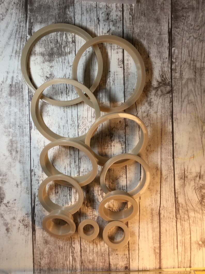 Circle Clay Cutter Geometric Shape Cookie Cutter Fondant - Etsy