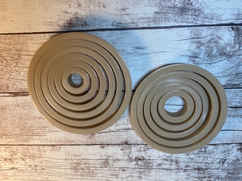 Circle Clay Cutter Geometric Shape Cookie Cutter Fondant - Etsy