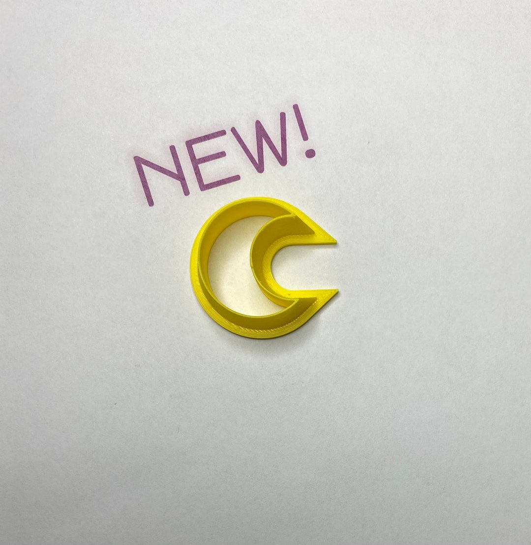 Half Moon Cutter, Geometric Shape, Clay Cutter, Cookie Cutter, Fondant ...