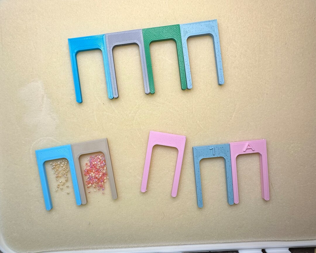 Open Bead Tray, Individual Bead Cups, Bead Pods, Great for Peyote Brick ...