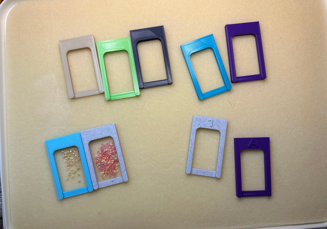 Open Bead Tray With Ledge, Individual Bead Cups, Bead Pods, Great for ...