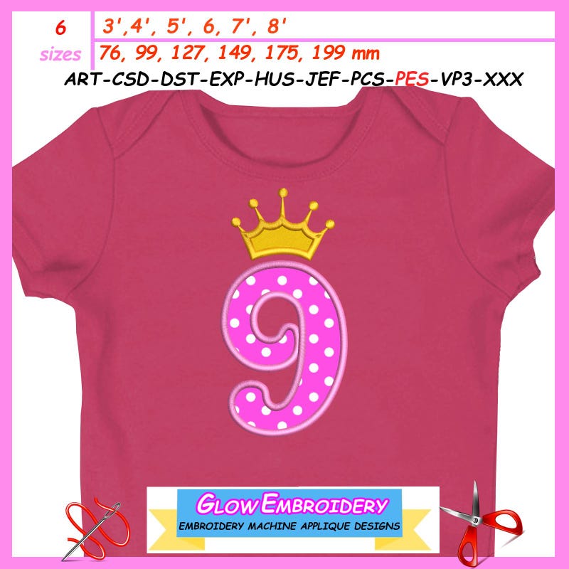 Crown Applique - Etsy