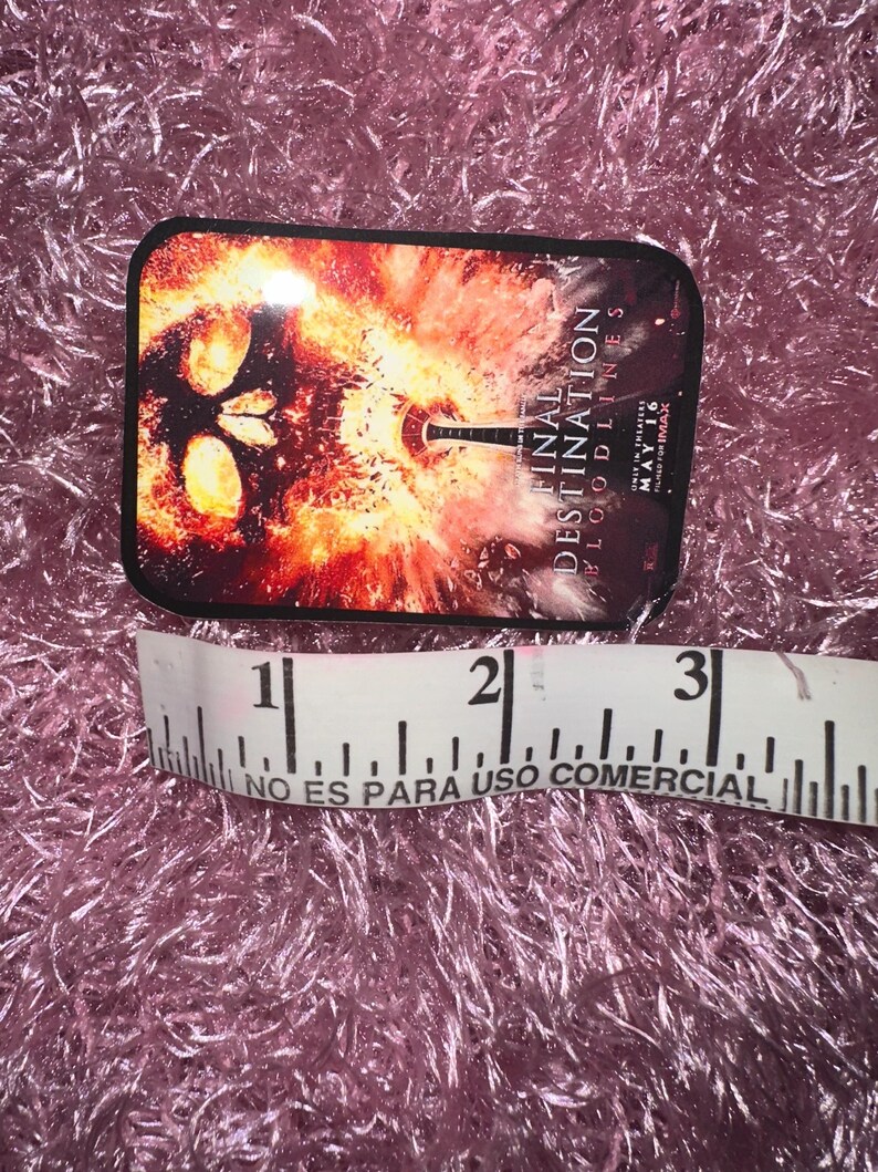 Final Destination Skull Sticker - Etsy