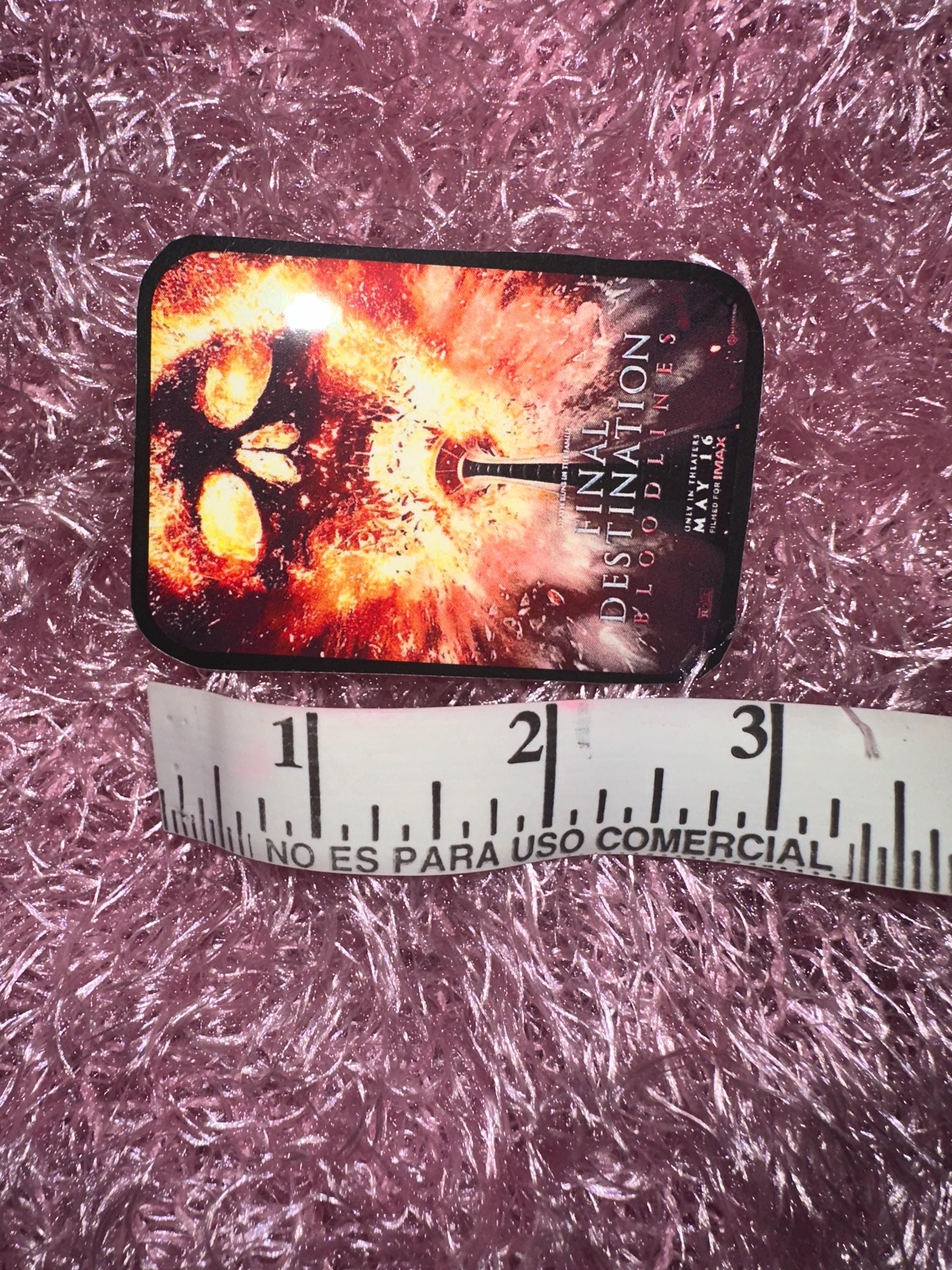 Final Destination Skull Sticker - Etsy