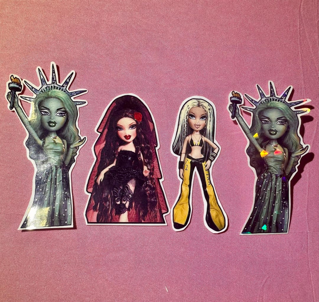 Bratz Doll Stickers - Etsy
