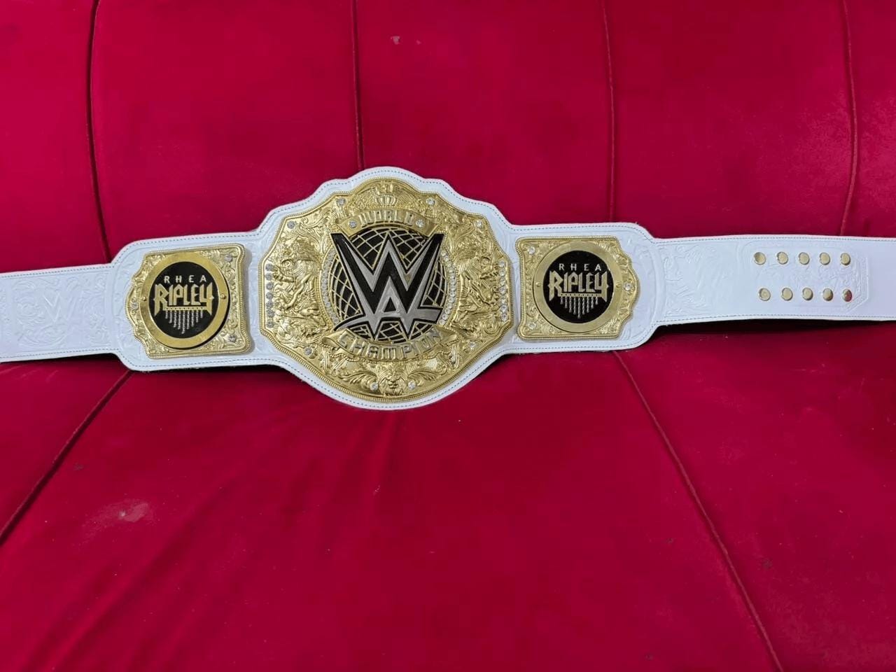 Rhea Ripley Women's Heavyweight Championship Replica Belt – Premium 2mm ...