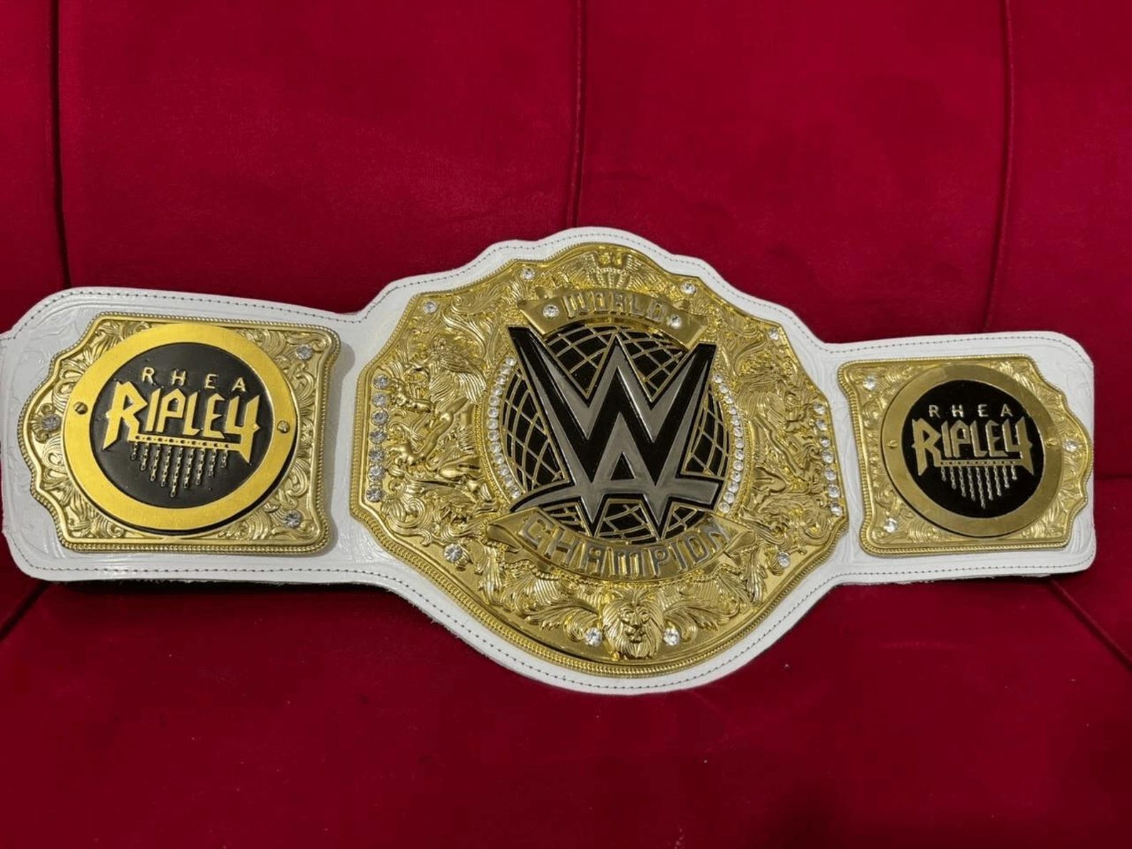 Rhea Ripley Women's Heavyweight Championship Replica Belt – Premium 2mm ...